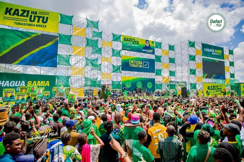 CCM Yazindua Kampeni Kawe, Samia Atangaza Ajenda Mpya – Picha | UDAKU ...