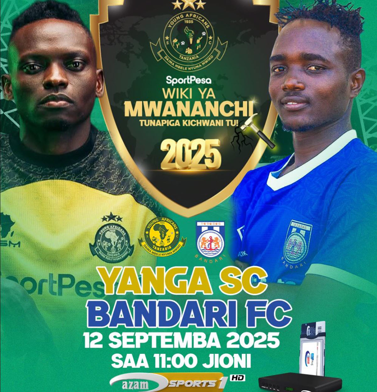 Yanga VS Bandari Leo Yanga Day Saa Ngapi? | UDAKU SPECIAL